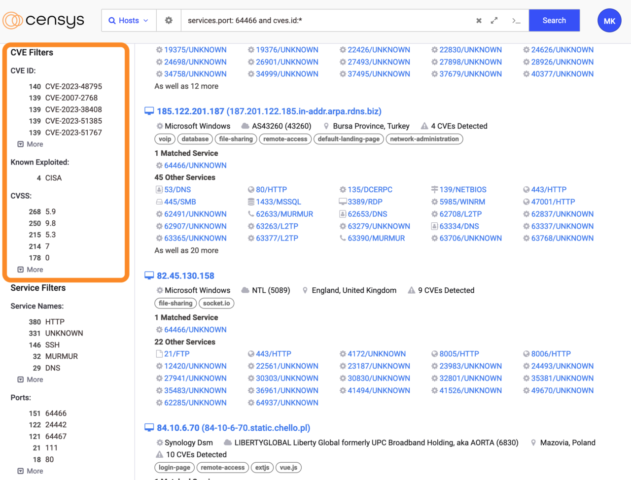 Censys（公開デバイスの検索ツール）| 正規販売代理店